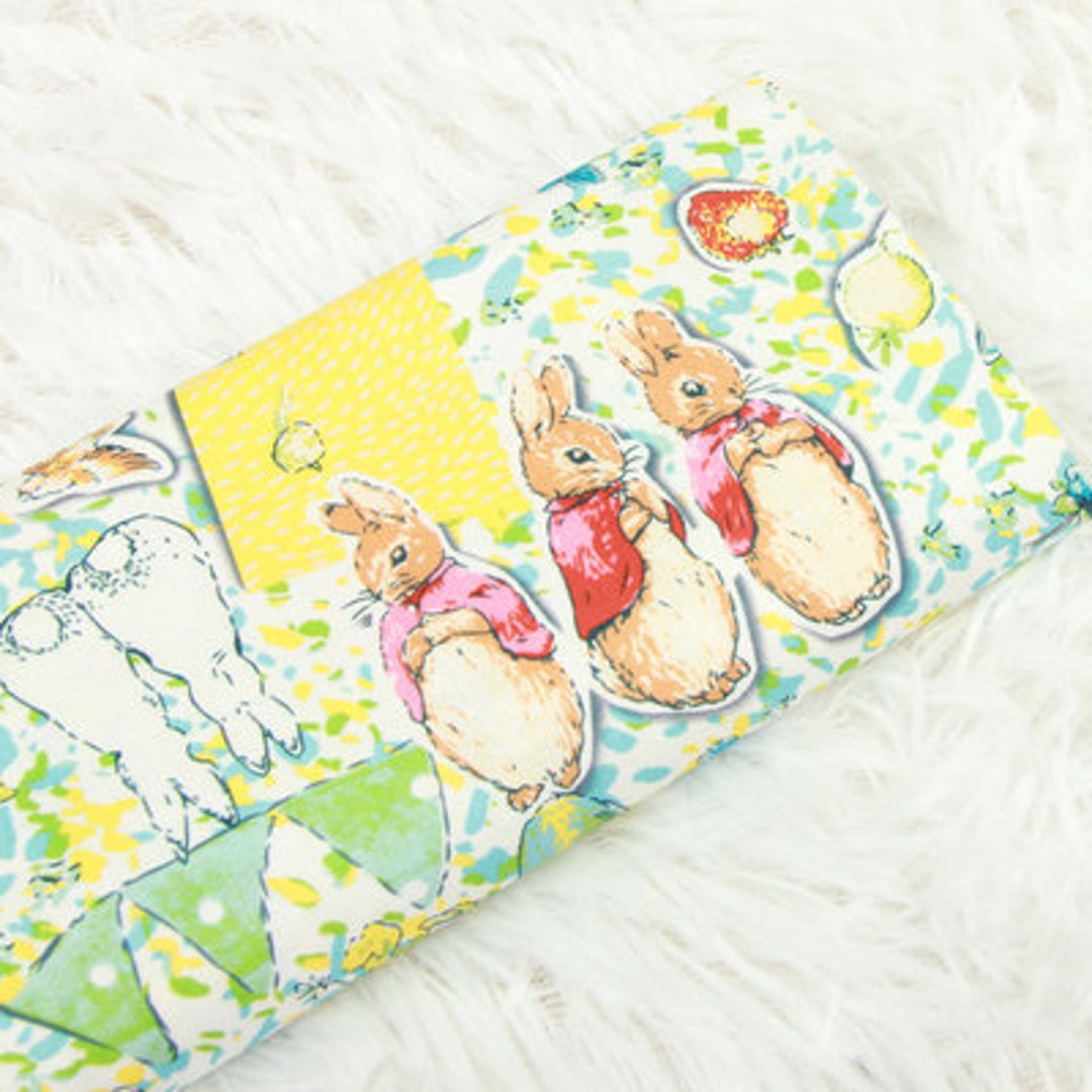 Peter Rabbit Fabric Beatrix Potter Fabric Anime Cotton Fabric by the ...