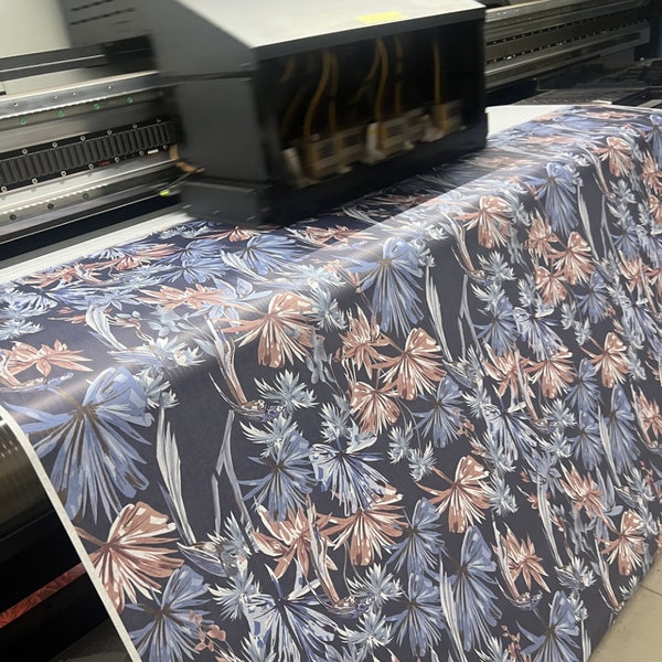 Custom Fabric - Etsy