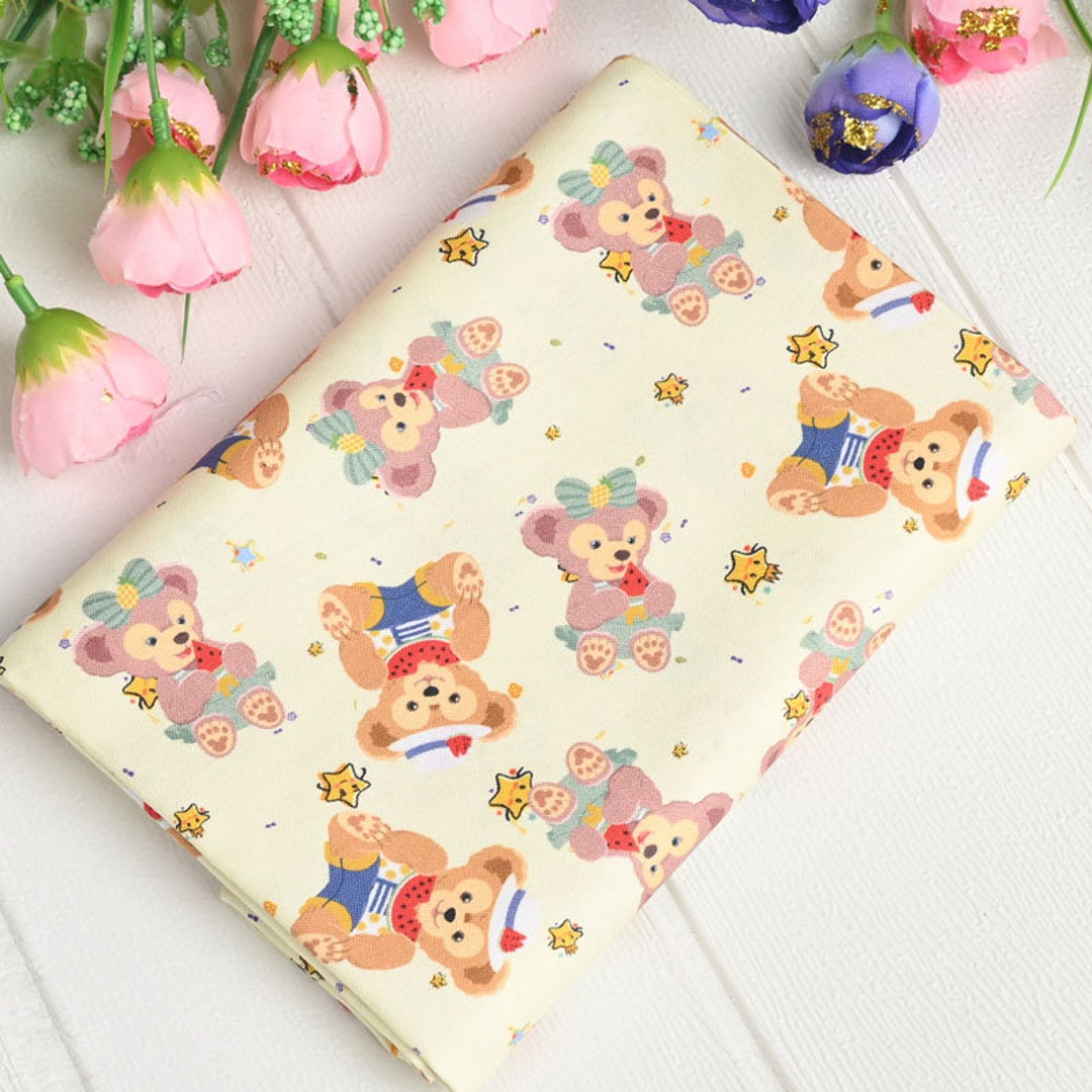 Disney Duffy Shelliemay Fabric Anime Cotton Fabric by the Half Yard - Etsy