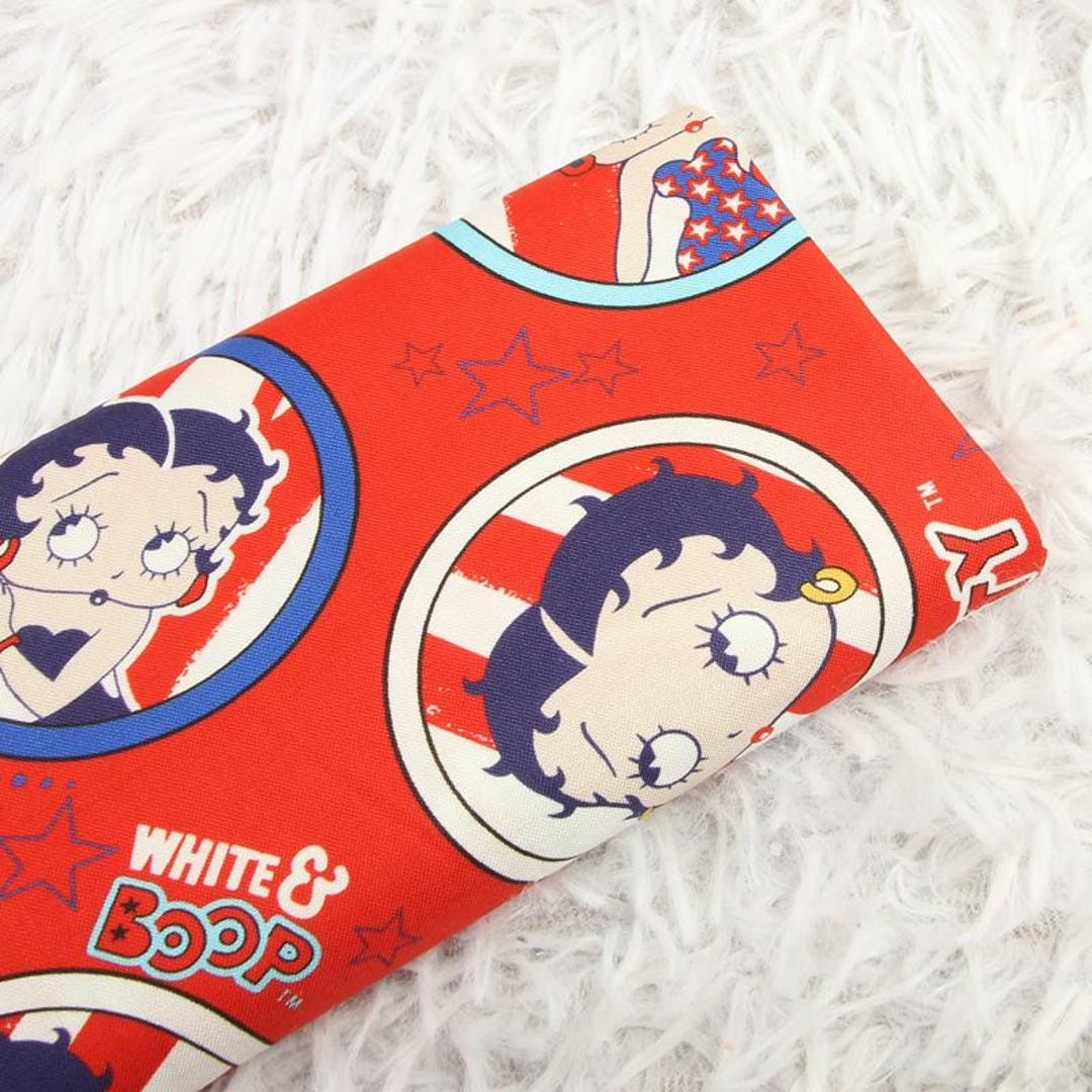Betty Boop Fabric Jazz Age Flapper Fabric Japanese Cartoon Anime Cotton ...
