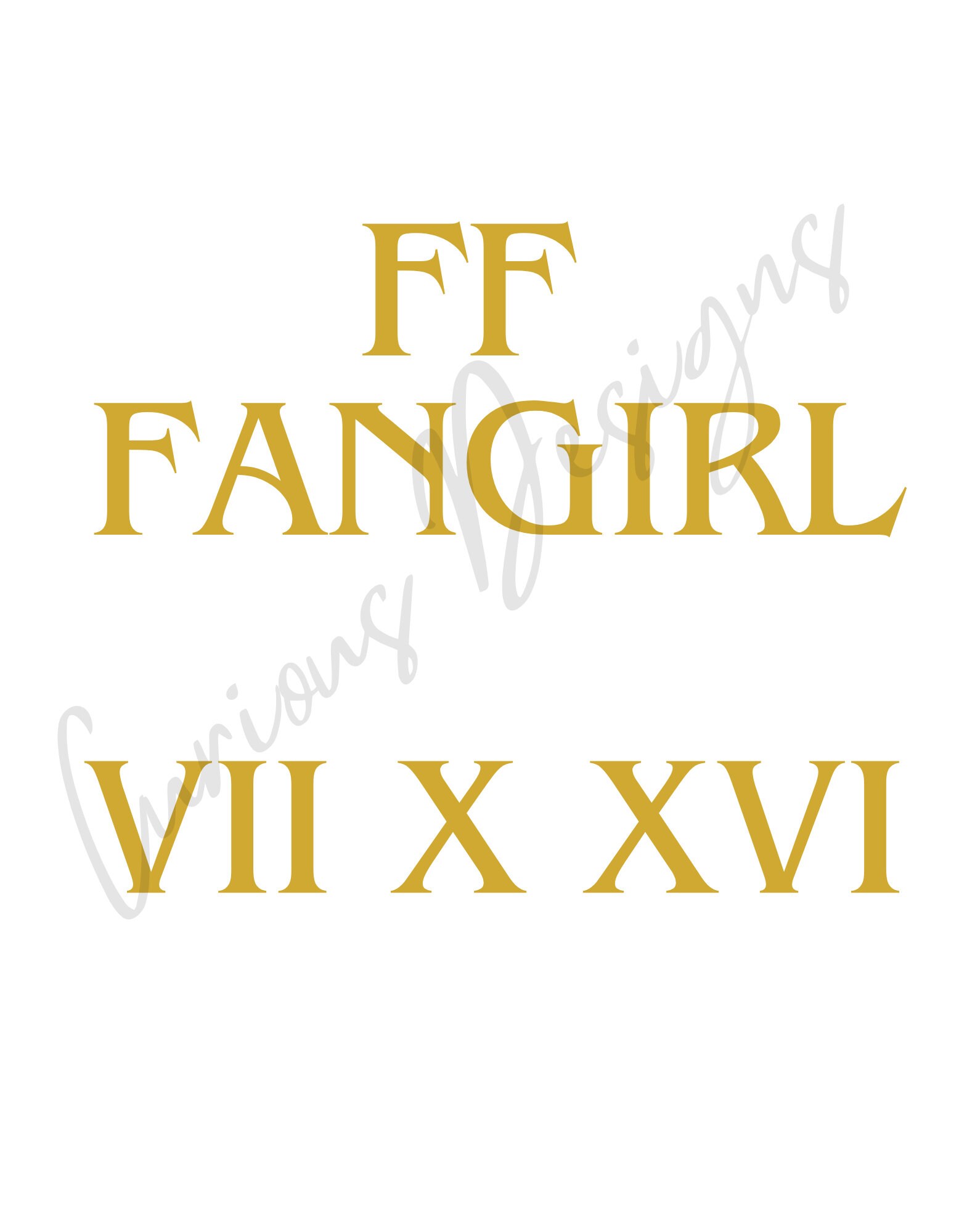 Final Fantasy VII Rebirth Decal Design or Png SVG JPEG Screen Print Cut ...