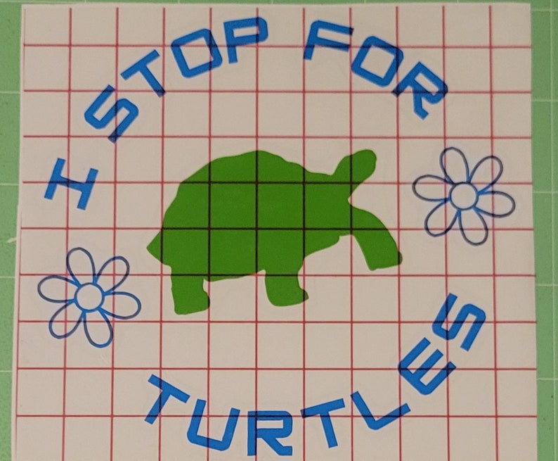 Stop for Turtles Wildlife Decal / Vinyl Car Bumper Sticker - Etsy