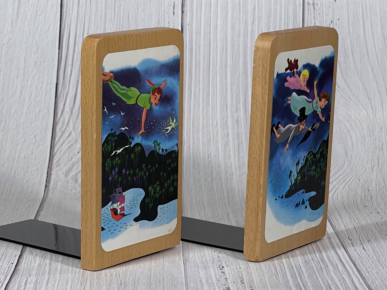 Little Golden Books "peter Pan" Small Bookends for Children's Room by ...