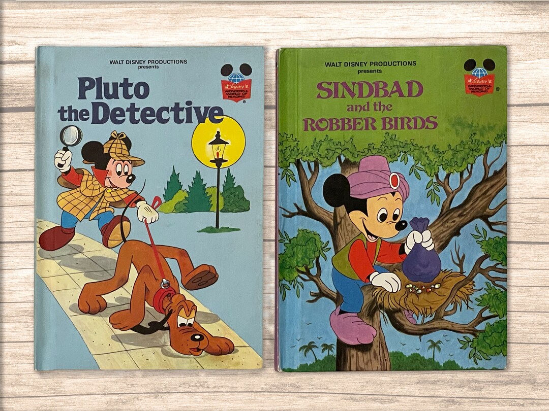 Pluto the Detective and Sinbad and the Robber Birds - Disney’s ...