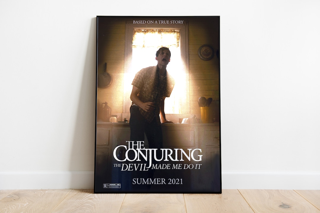 The Conjuring 3 Digital Horror Movie Poster *4 SIZES* - Etsy