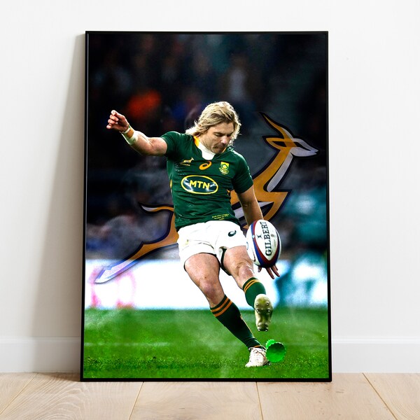 South African Rugby Poster - Etsy