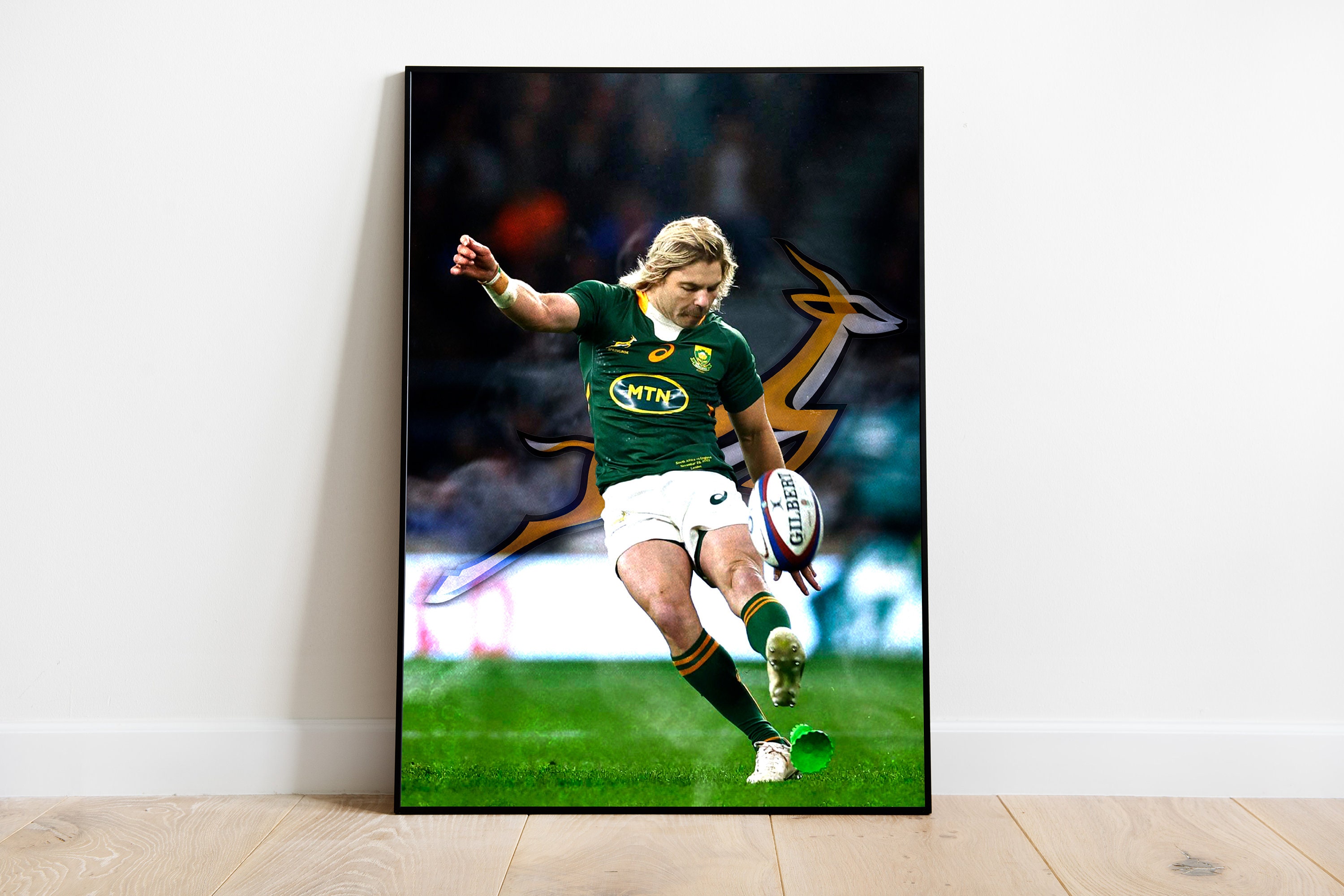 South African Springboks Digital Rugby Poster *5 SIZES* - Etsy