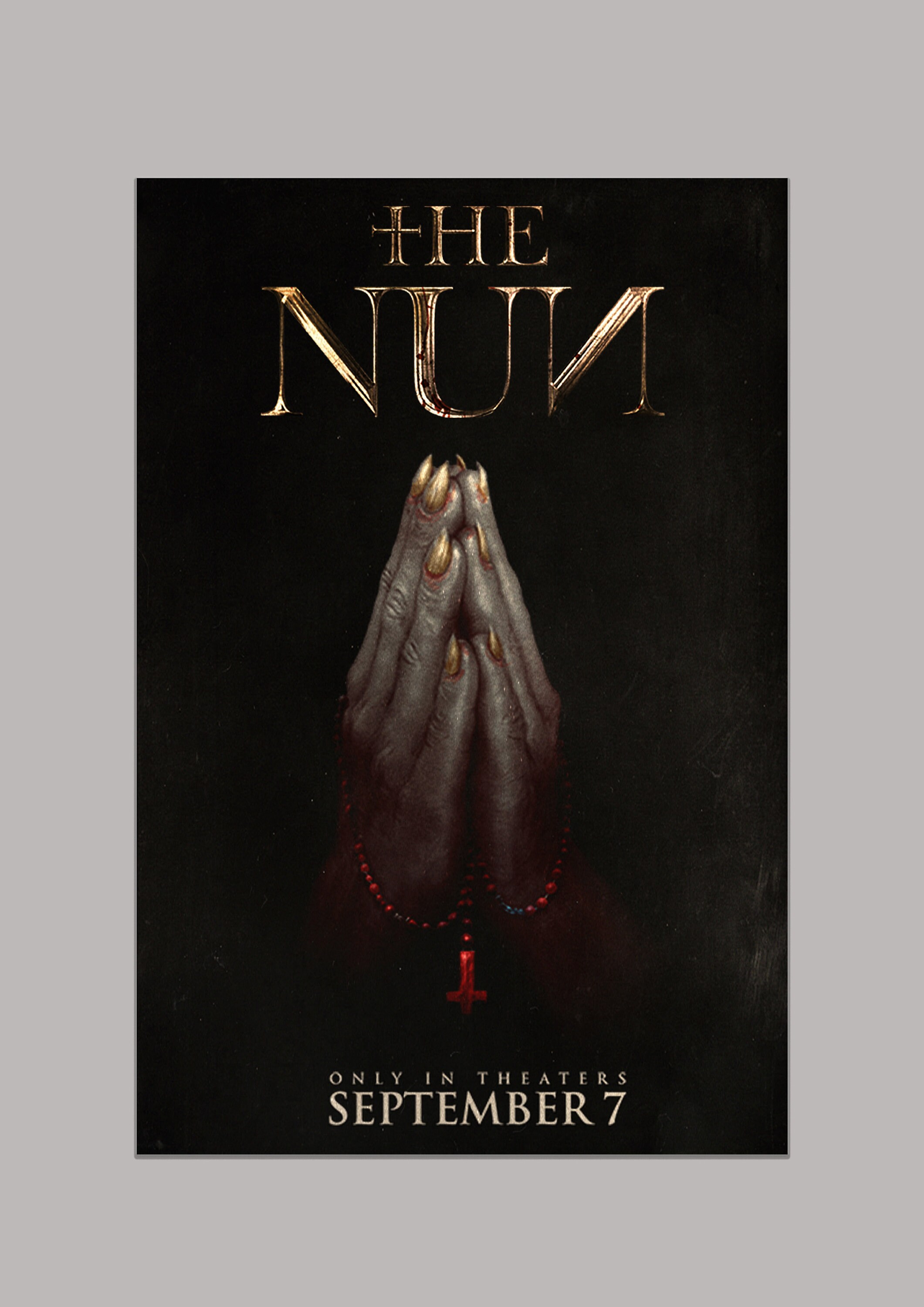 Valak Poster, Ghost Nun Valak, The Nun Poster, Horror Movie, Horror ...