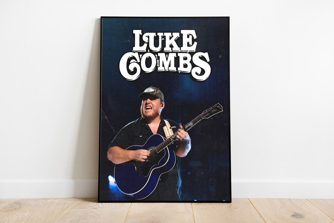 Luke Combs (country Music Artist) Digital Poster *4 SIZES INCLUDED* - Etsy