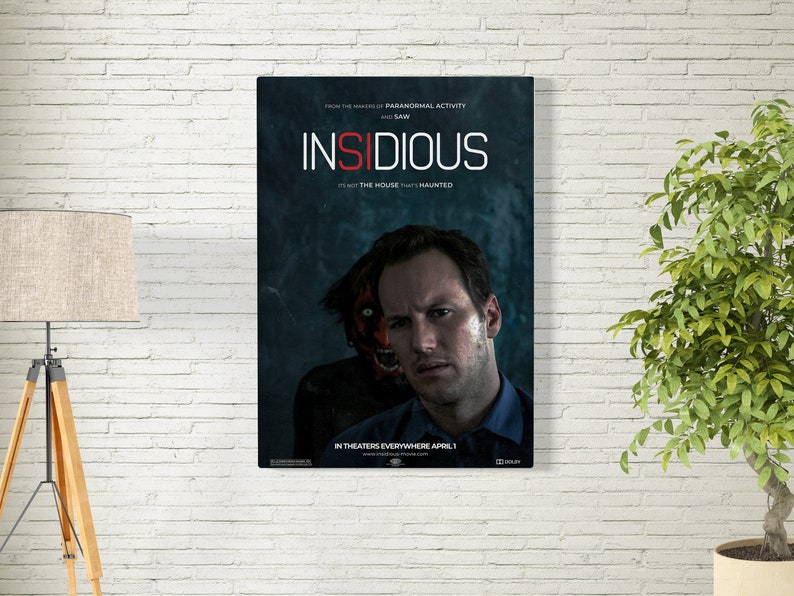 INSIDIOUS Digital Horror Movie Poster *4 SIZES* - Etsy