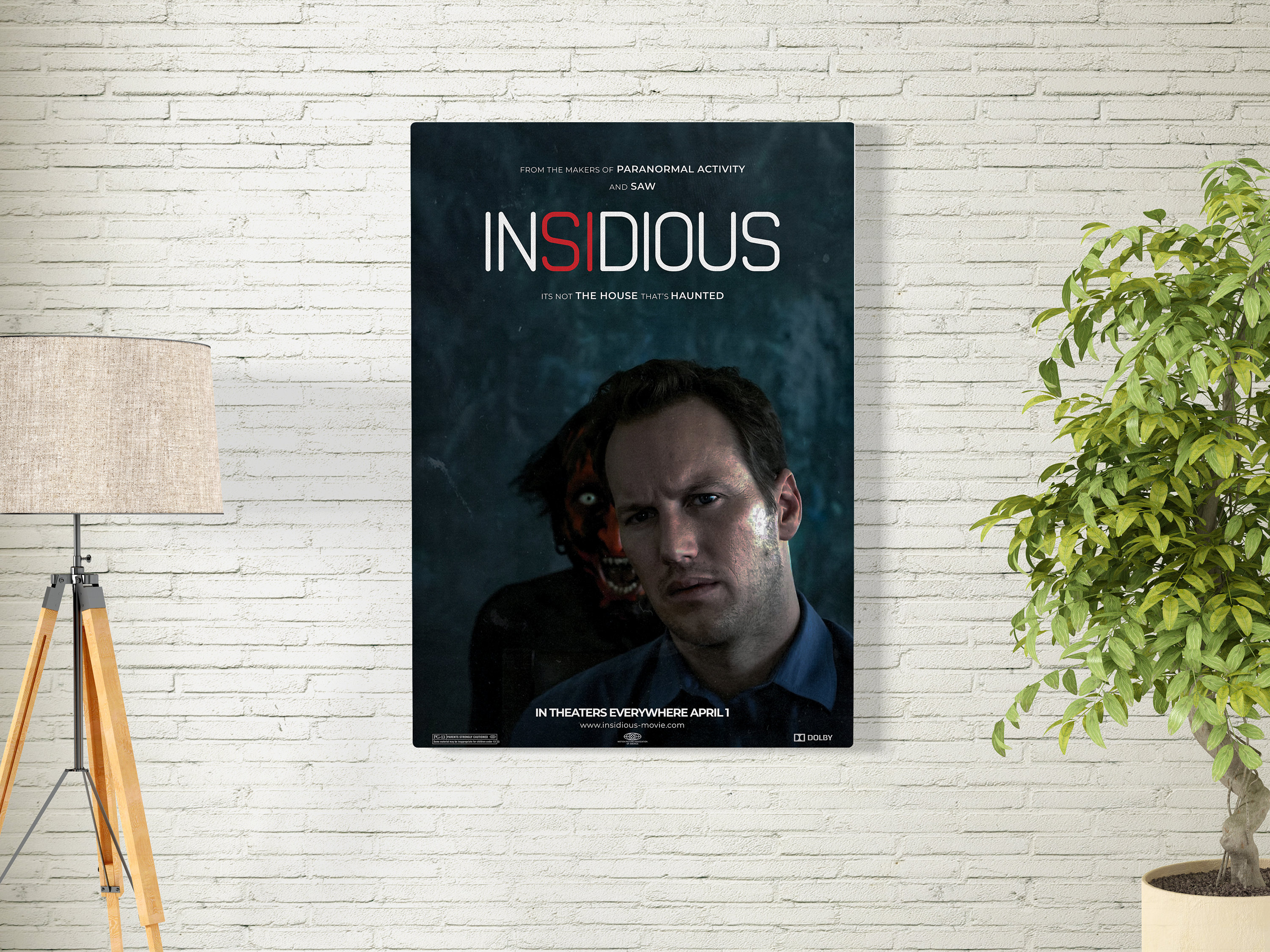 INSIDIOUS Digital Horror Movie Poster *4 SIZES* - Etsy