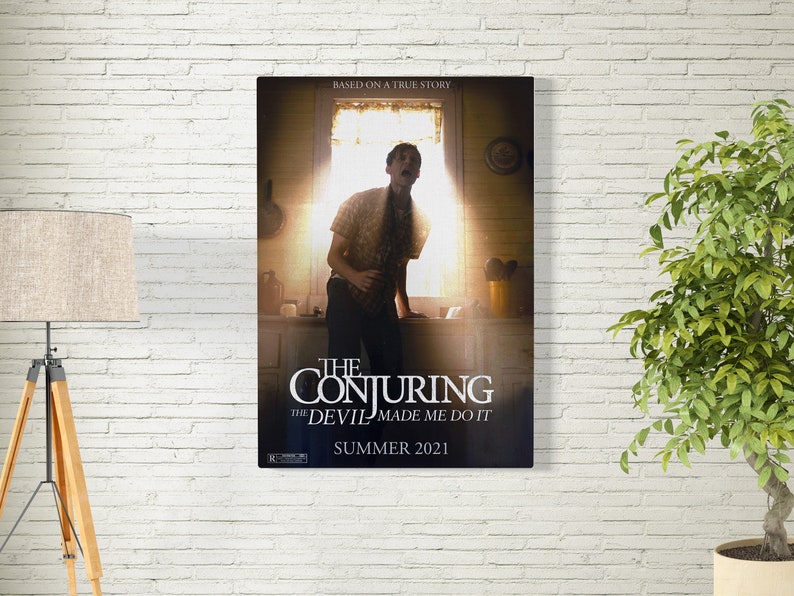 The Conjuring 3 Digital Horror Movie Poster LARGE 24x36 - Etsy