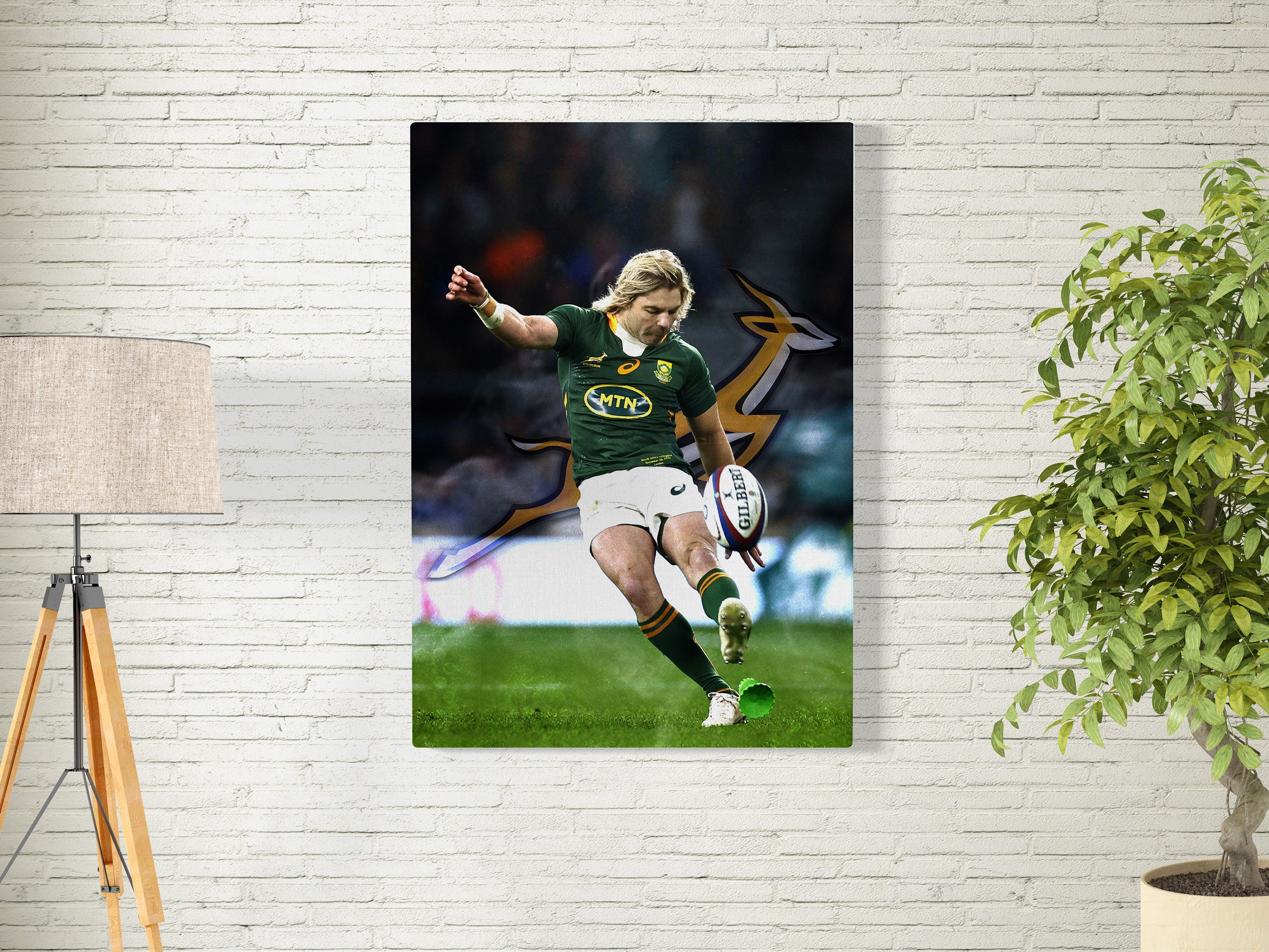 South African Springboks Digital Rugby Poster *5 SIZES* - Etsy