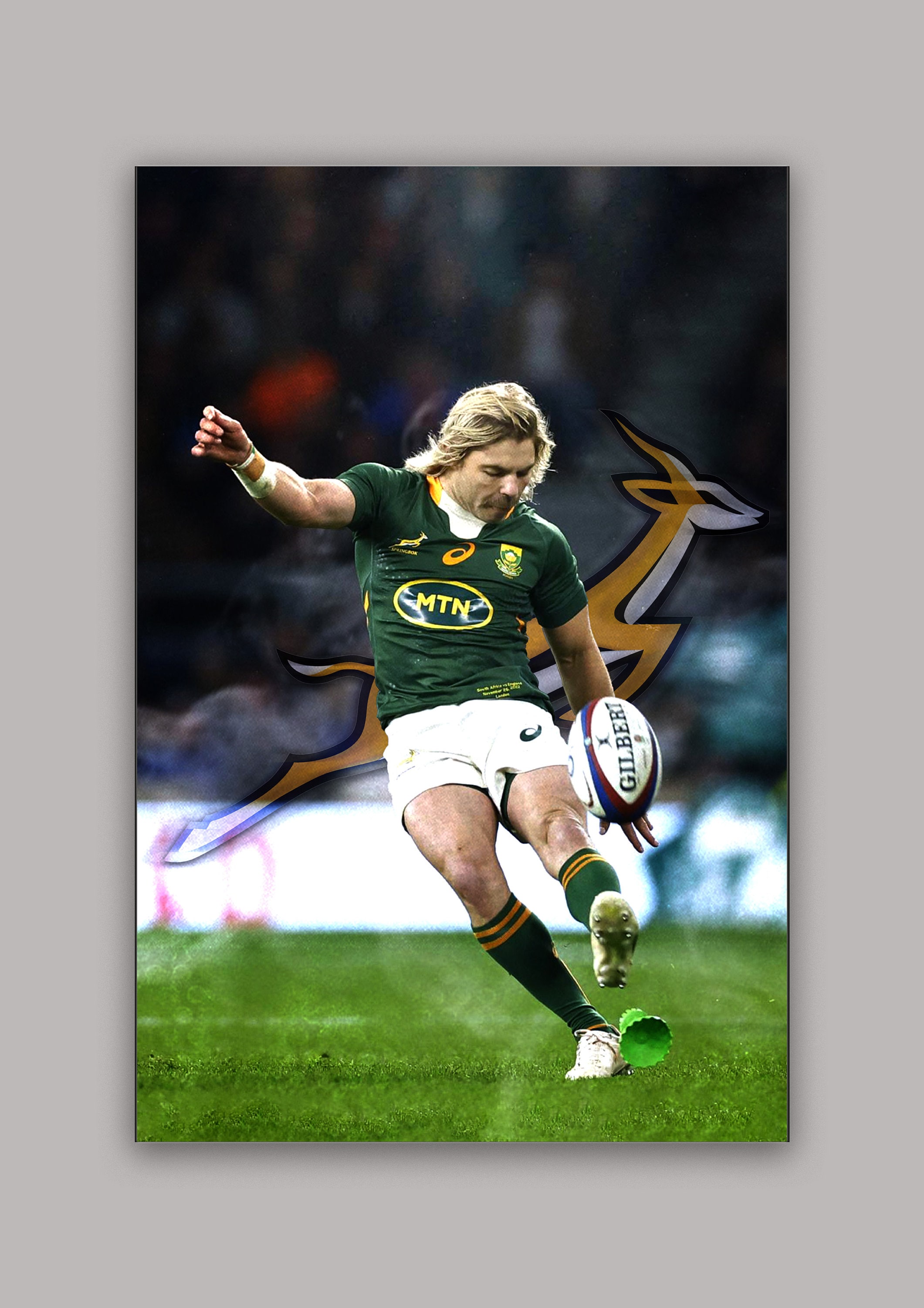 South African Springboks Digital Rugby Poster *5 SIZES* - Etsy
