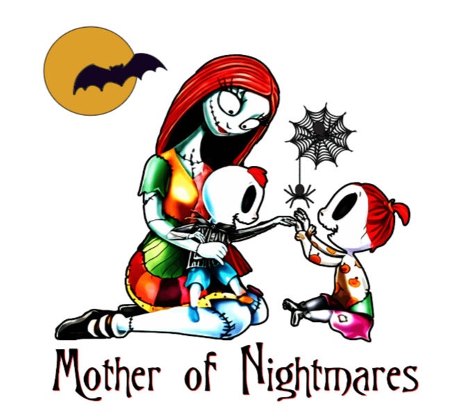 Madre de la Pesadilla svg HOLLOWEEN svg - Etsy México