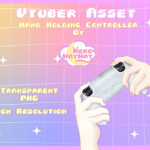 Vtuber Asset Hands on Controller - Etsy