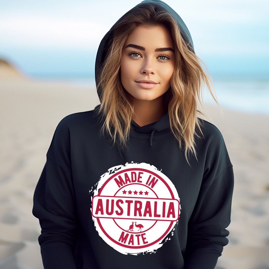 Australian Made in Australia Mate Stamp Hoodie for Proud Australian ...