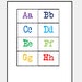 ABC Colorful Cards. Alphabet Cards. Rainbow Letter Flash Cards ...