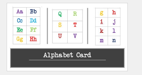 ABC Colorful Cards. Alphabet Cards. Rainbow Letter Flash Cards ...