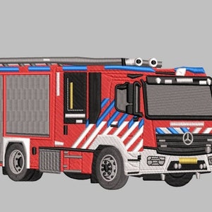 Cross Stitch Pattern Fire Engine - Etsy