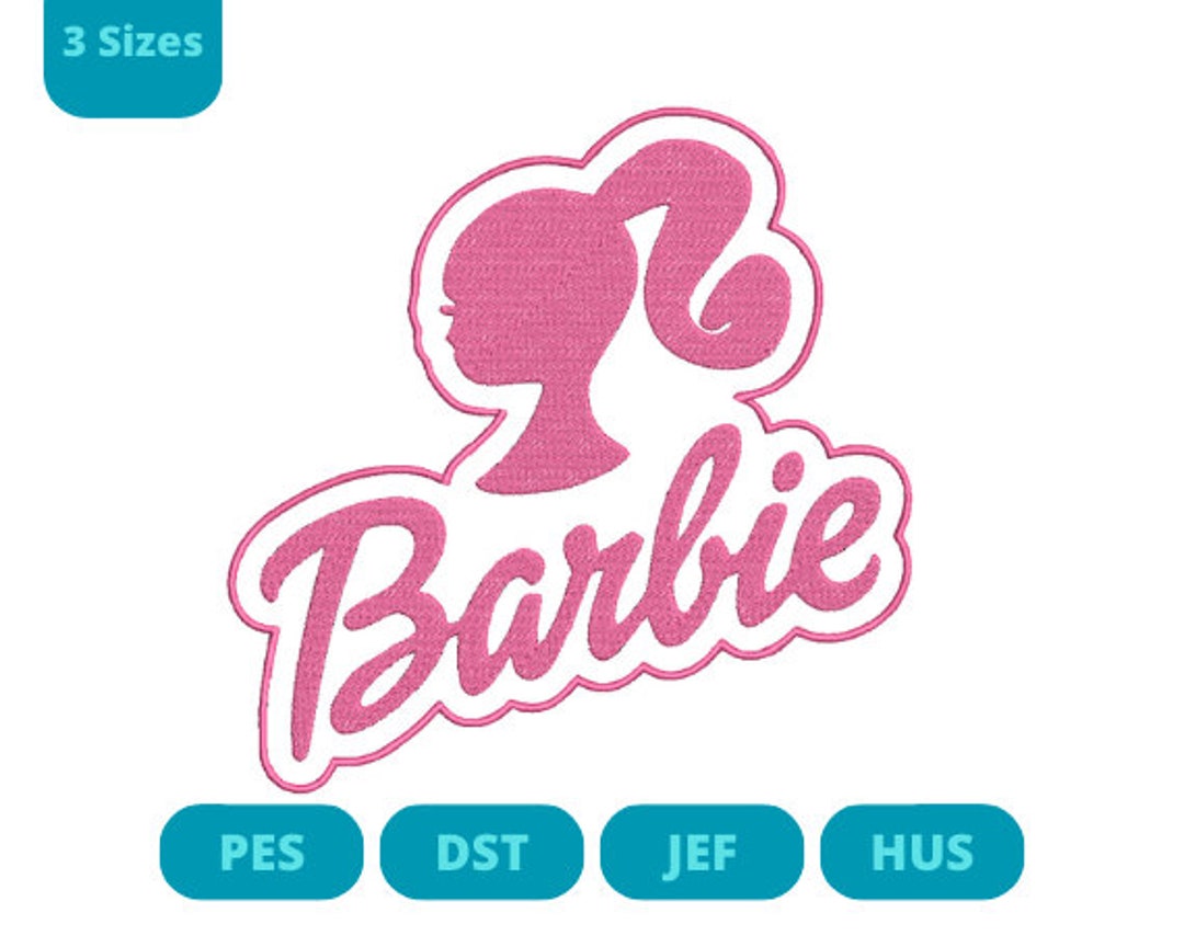 Barbie Embroidery Design - Etsy