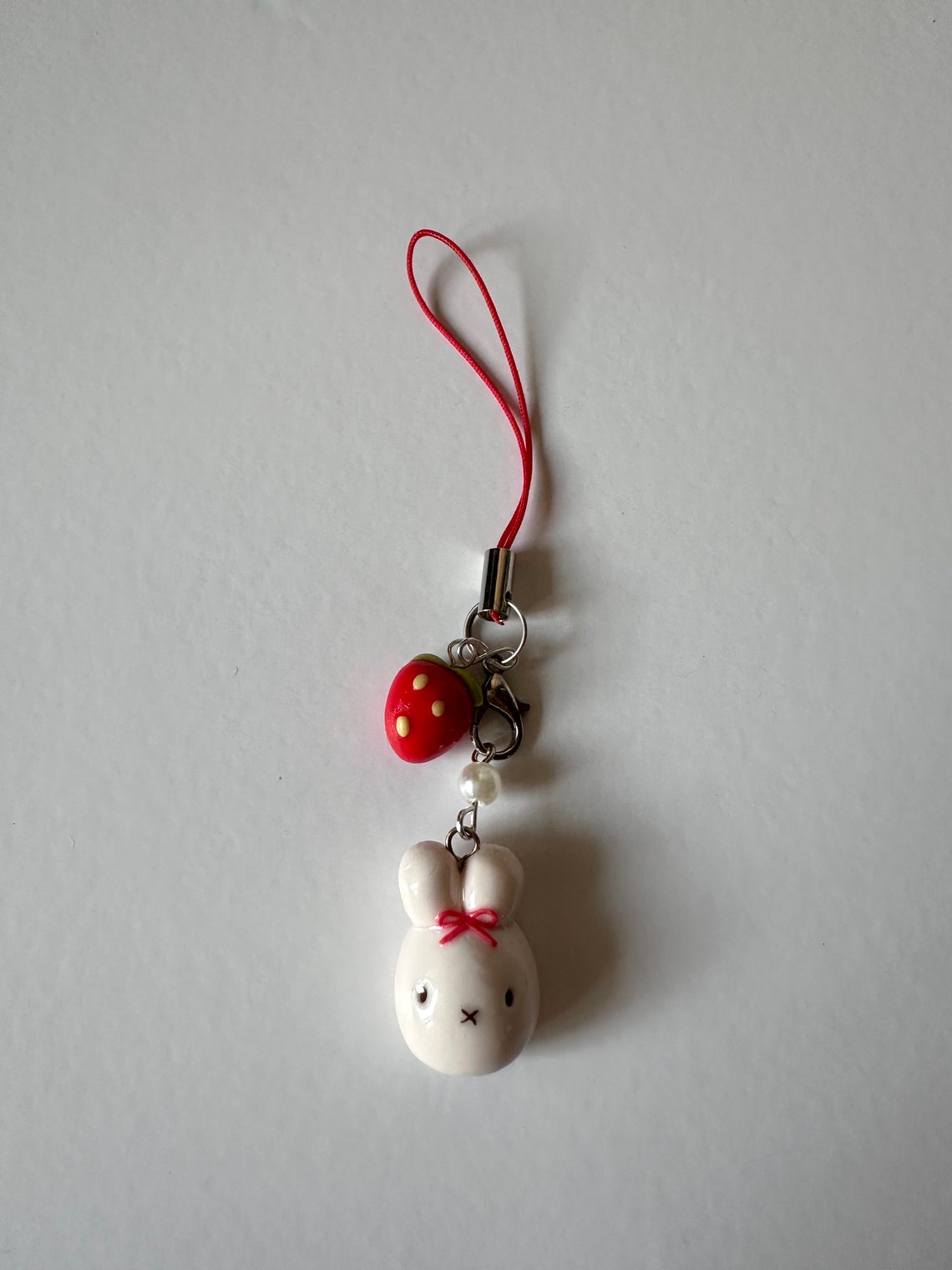 Miffy Clay Phone Straps - Etsy