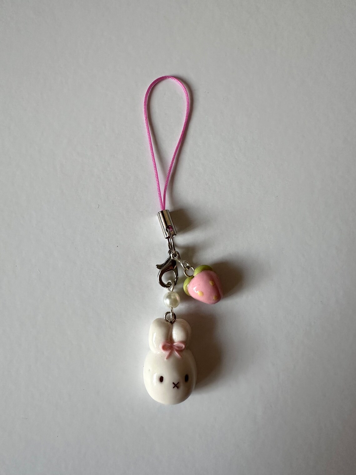 Miffy Clay Phone Straps - Etsy