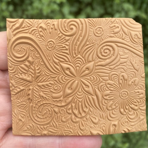 Mandala Texture Mat 1 for Polymer Clay - Etsy
