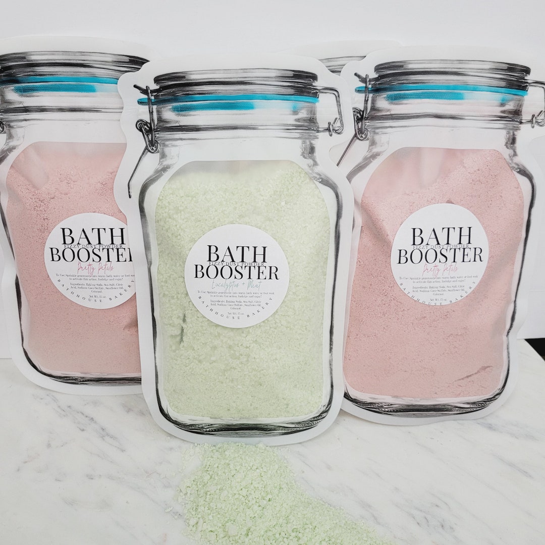 Bath Booster Mineral Powder Fizzy Dust Powder Bath Bomb Powder - Etsy