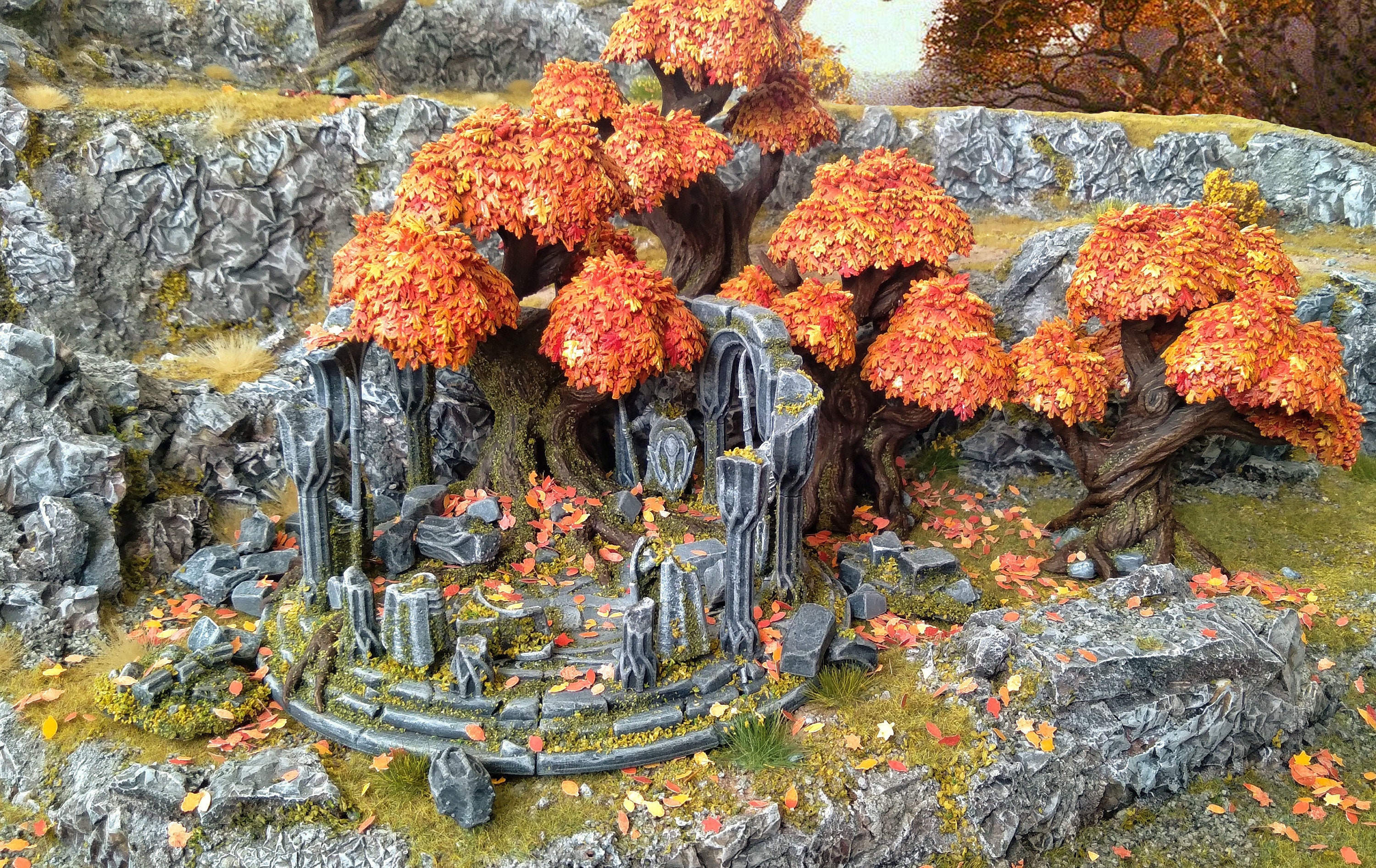 Elven Temple of the Moon | Elven Kingdom | 3D Printing | DND | Tabletop ...