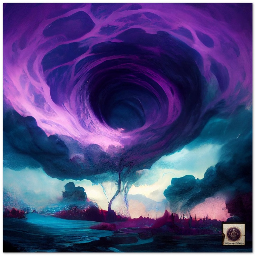 The Arcane Storm Kinslayers Collection Fantasy Print Digital Art Poster ...