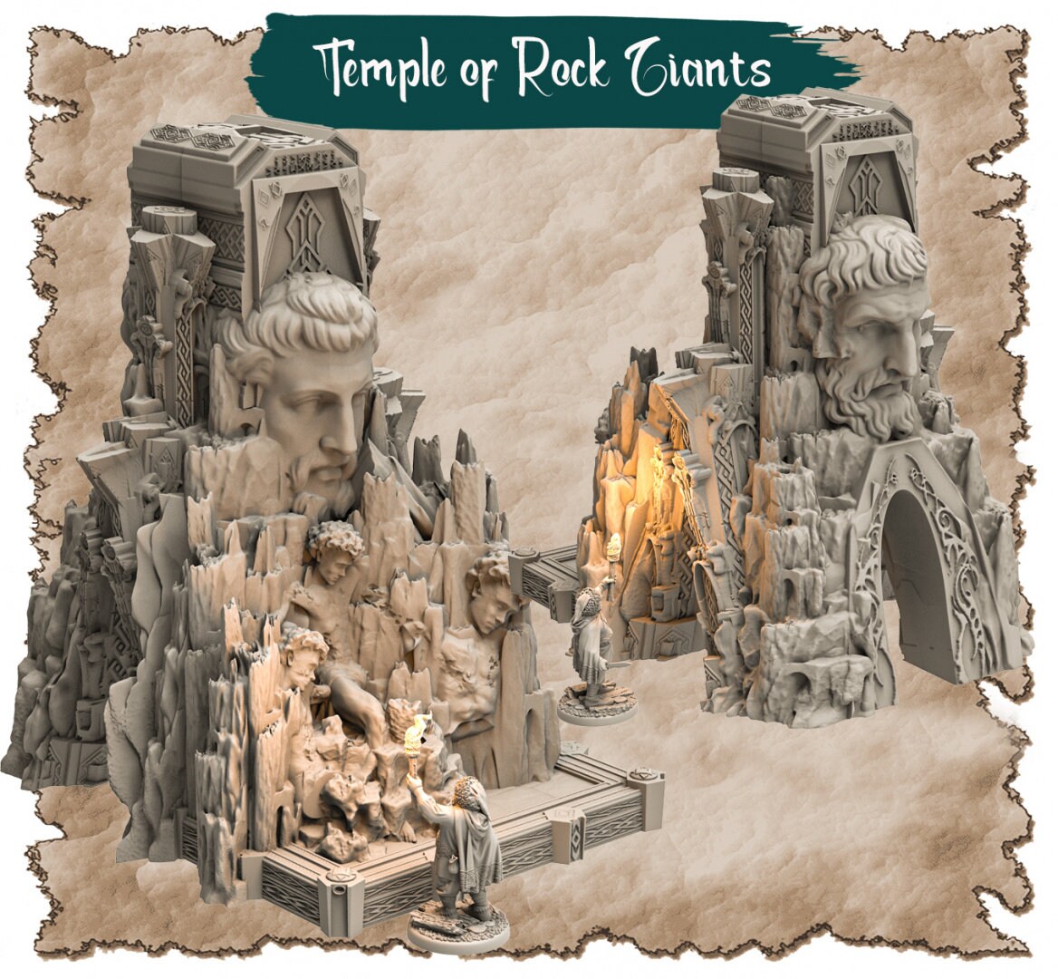 Temple of Giants | Echo's of an Ancient Civilization | 3D Printing ...