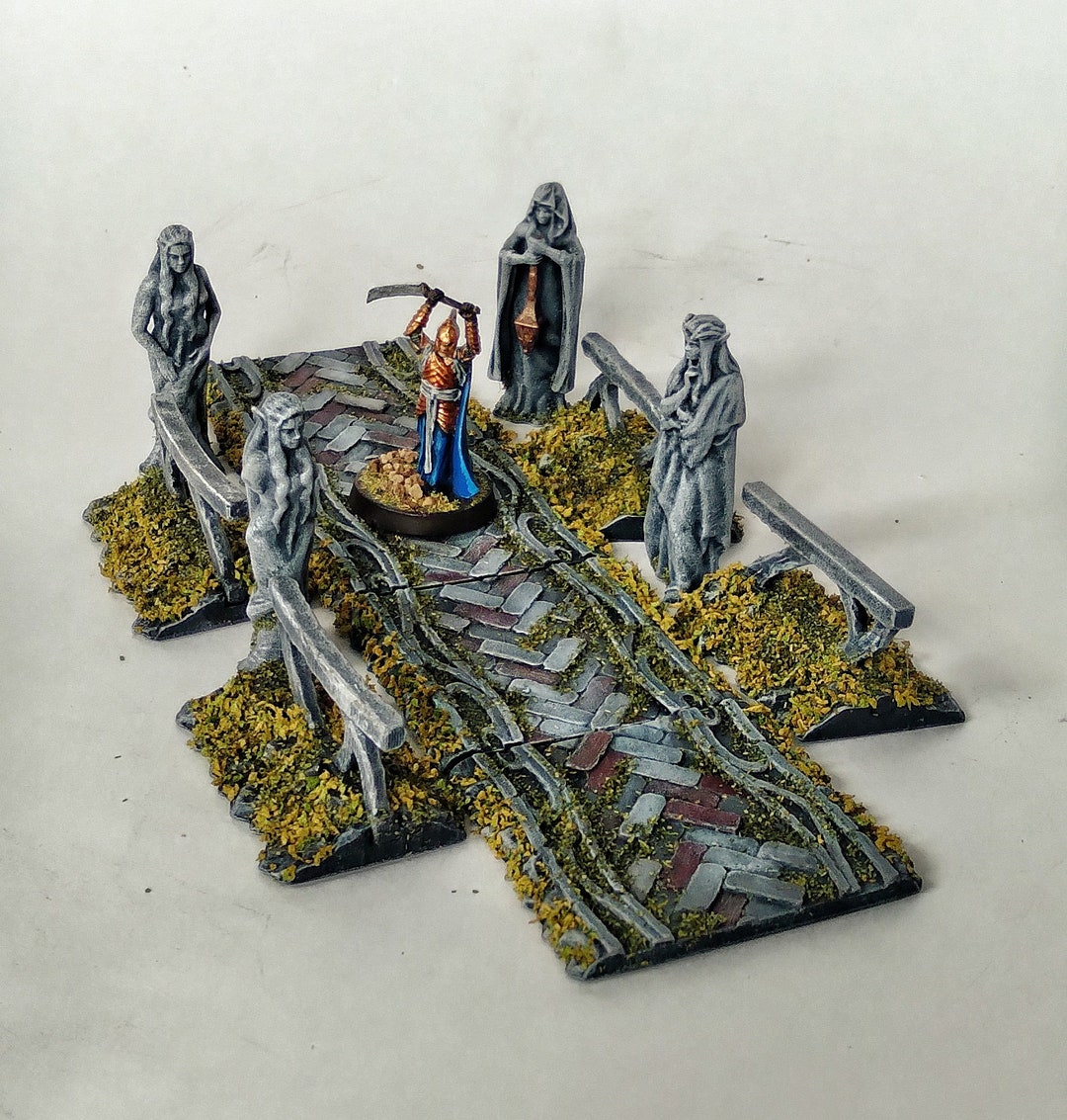 Elven Statues | Elven Kingdom | 3D Printing | DND | Tabletop Wargames ...