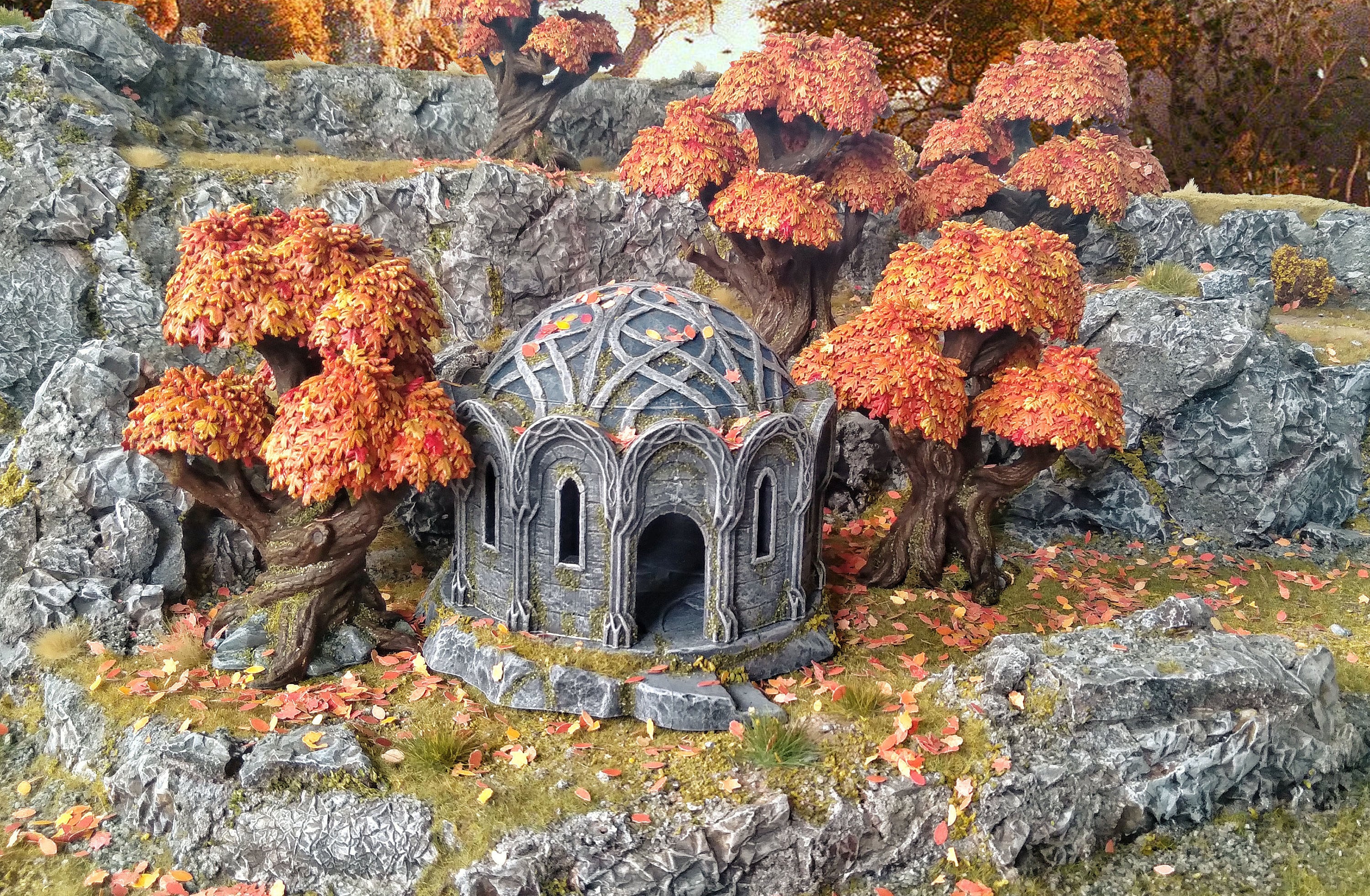 Elven Library | Elven Kingdom | 3D Printing | DND | Tabletop Wargames ...