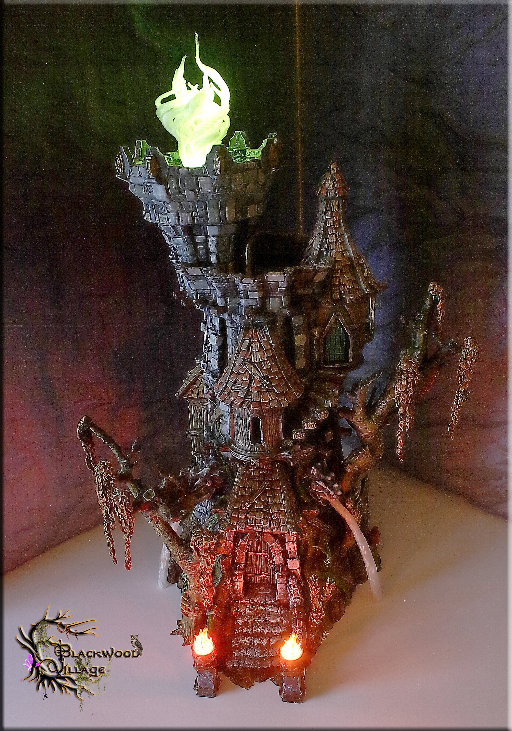 Wizard Tower Blackwood Village 3D Printing Tabletop Building/terrain D ...