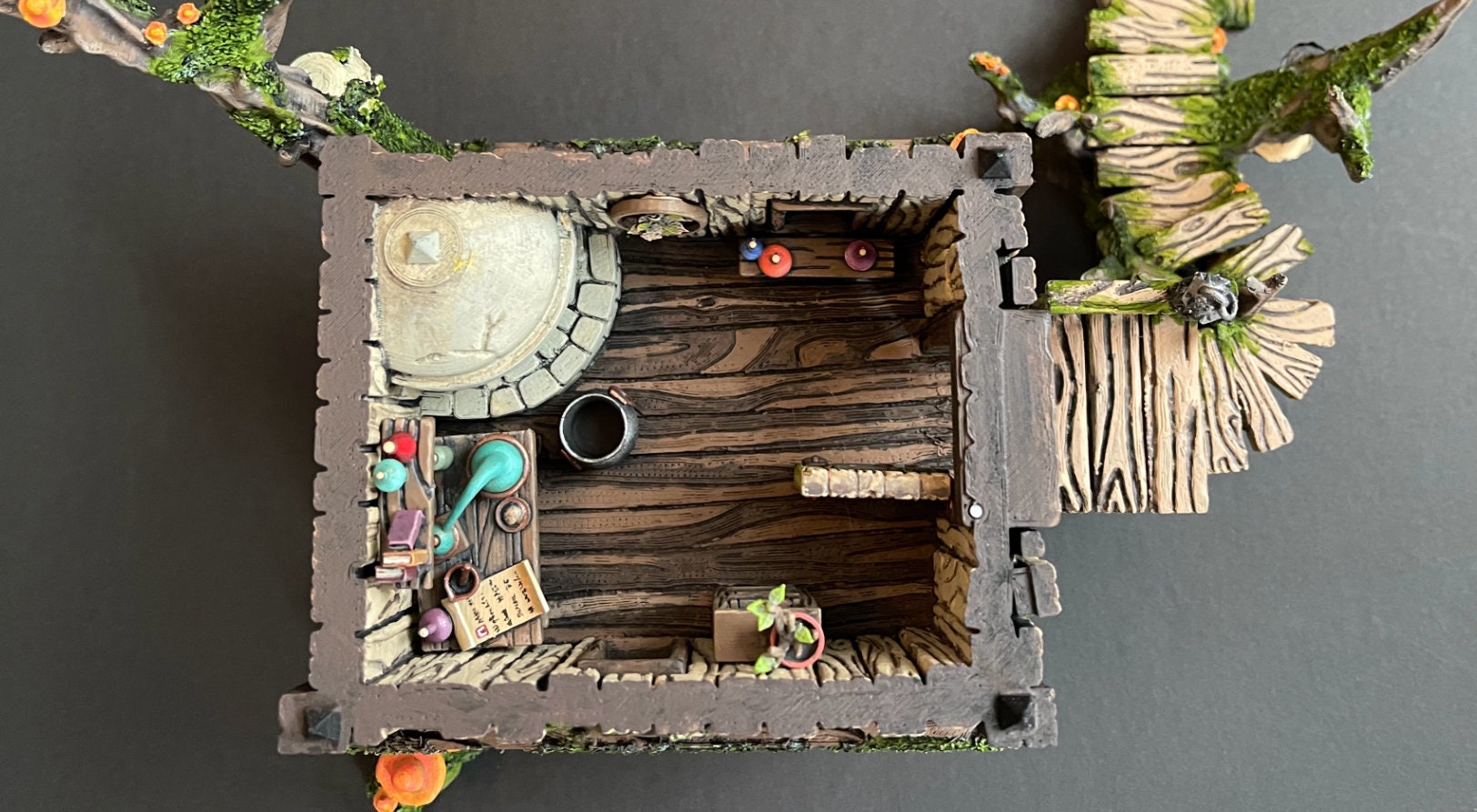 Witch in the Wood Alchemist Forest Lodge 3D Printing - Etsy