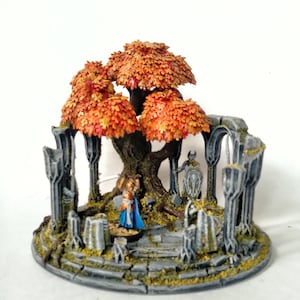 Elven Temple of the Moon | Elven Kingdom | 3D Printing | DND | Tabletop ...