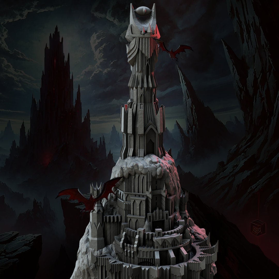 The Dark Tower | the Great EYE| DND Terrain | Pathfinder | Tabletop ...