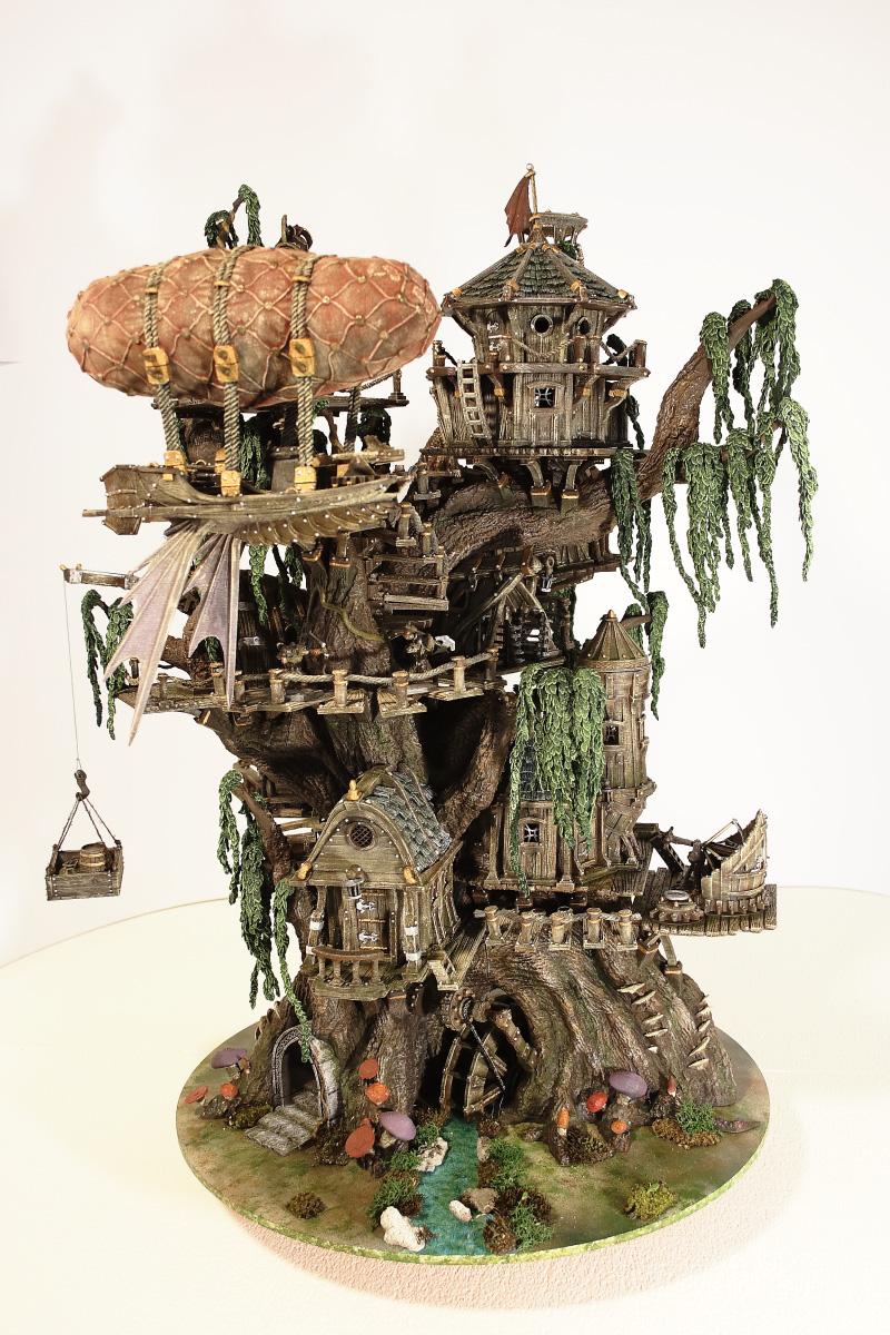 The Grand Tree | Tree Village | 3D Printing | Tabletop Terrain | D&D ...