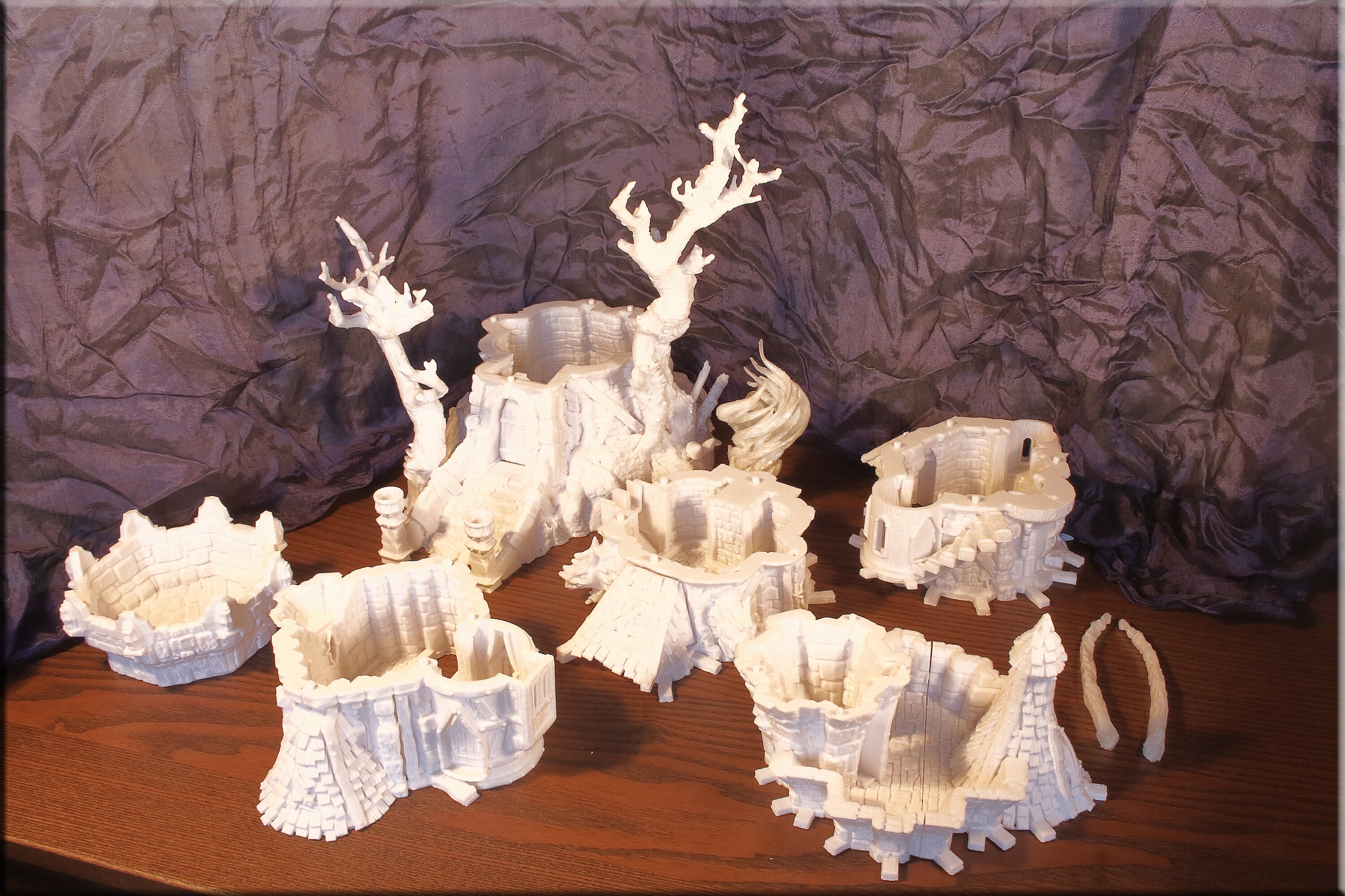 Wizard Tower Blackwood Village 3D Printing Tabletop Building/terrain D ...