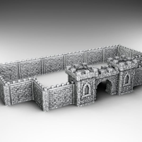 Wargaming Castle Walls - Etsy