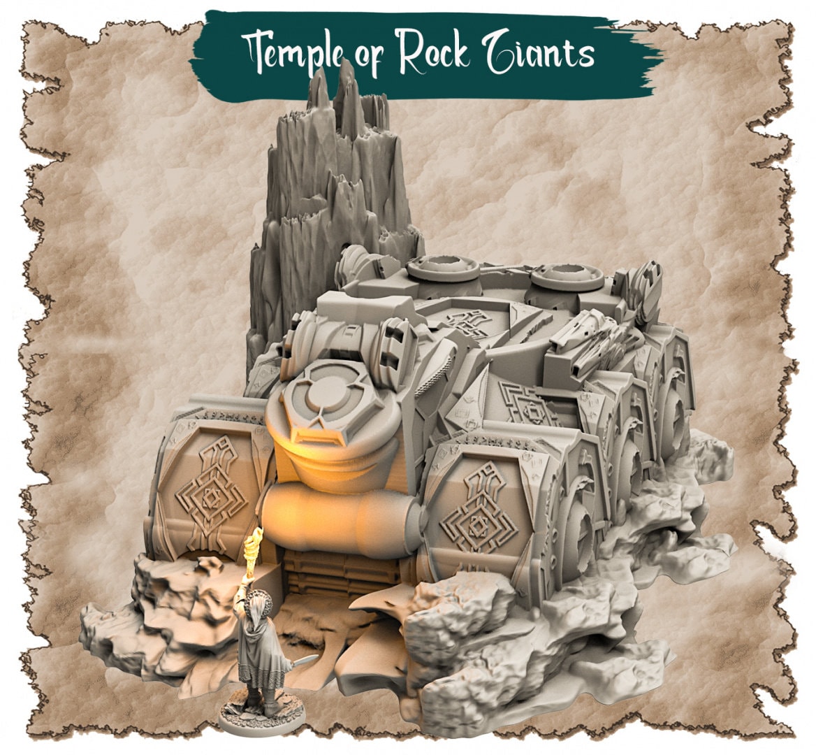 Temple of Giants | Echo's of an Ancient Civilization | 3D Printing ...