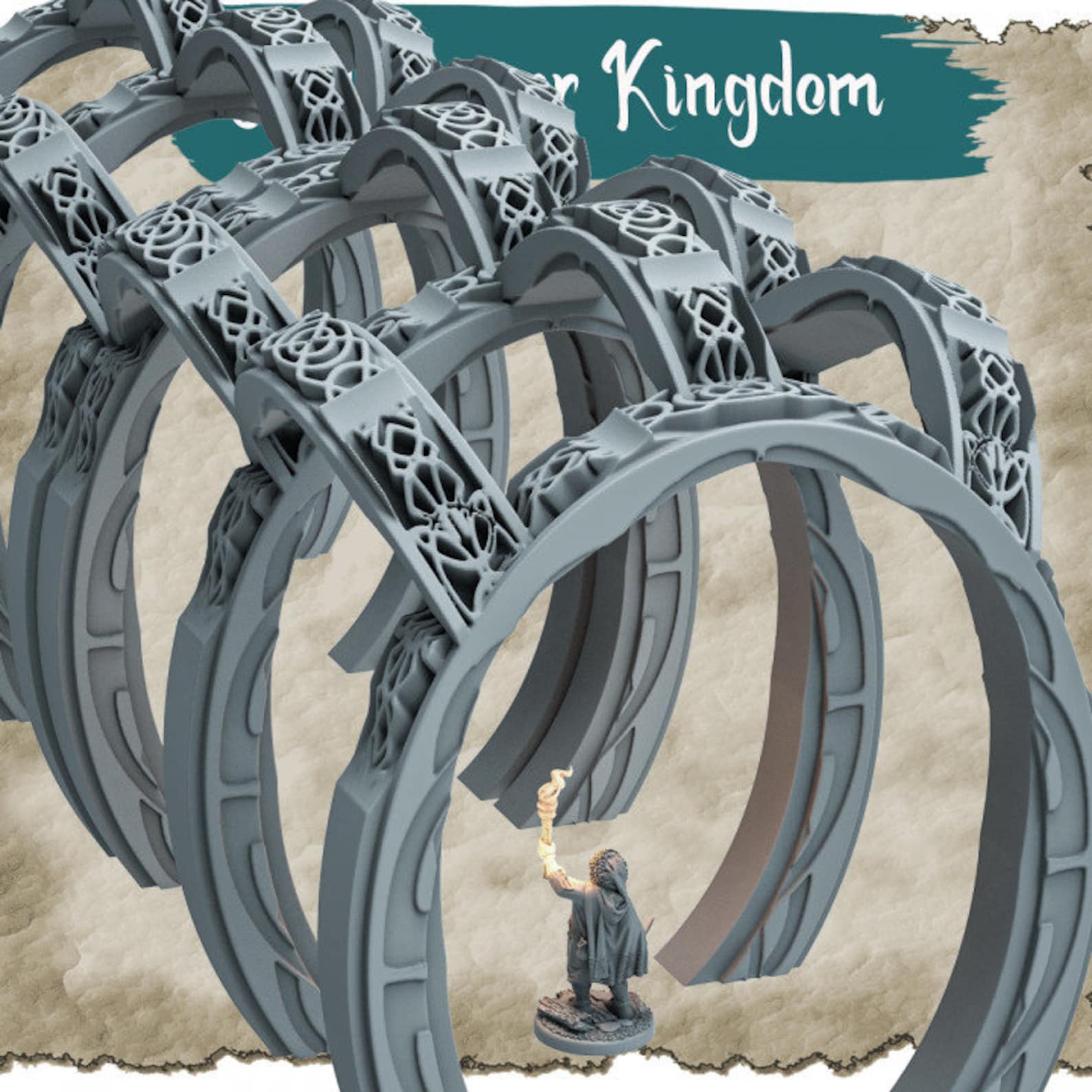 Sunken Citadel of Eternal Tides | Underwater City | 3D Printing | DND ...