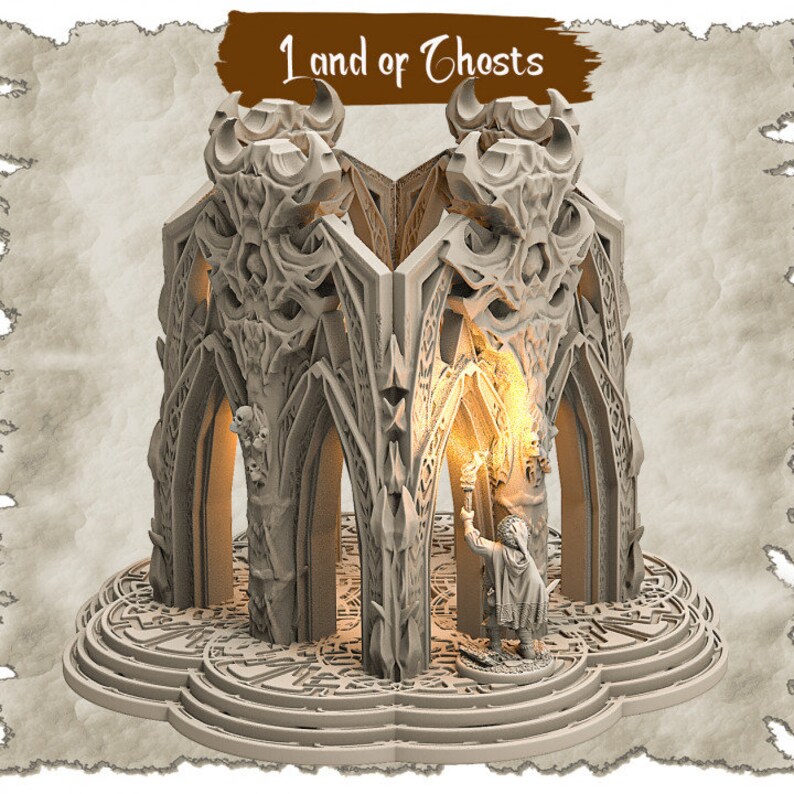 Land of Ghosts | Gateway to the Dark Realms | 3D Printing | DND ...