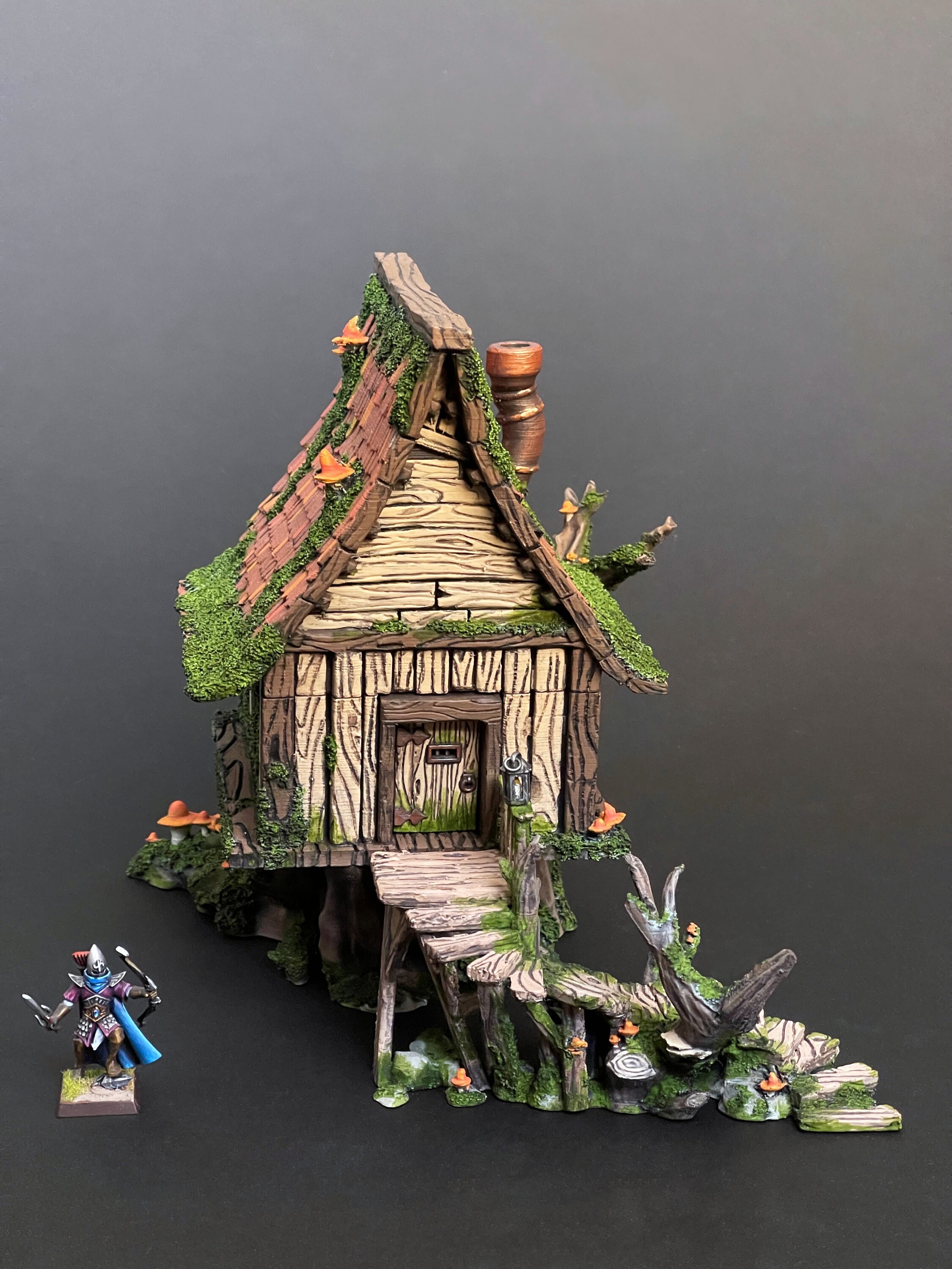 Witch in the Wood Alchemist Forest Lodge 3D Printing - Etsy