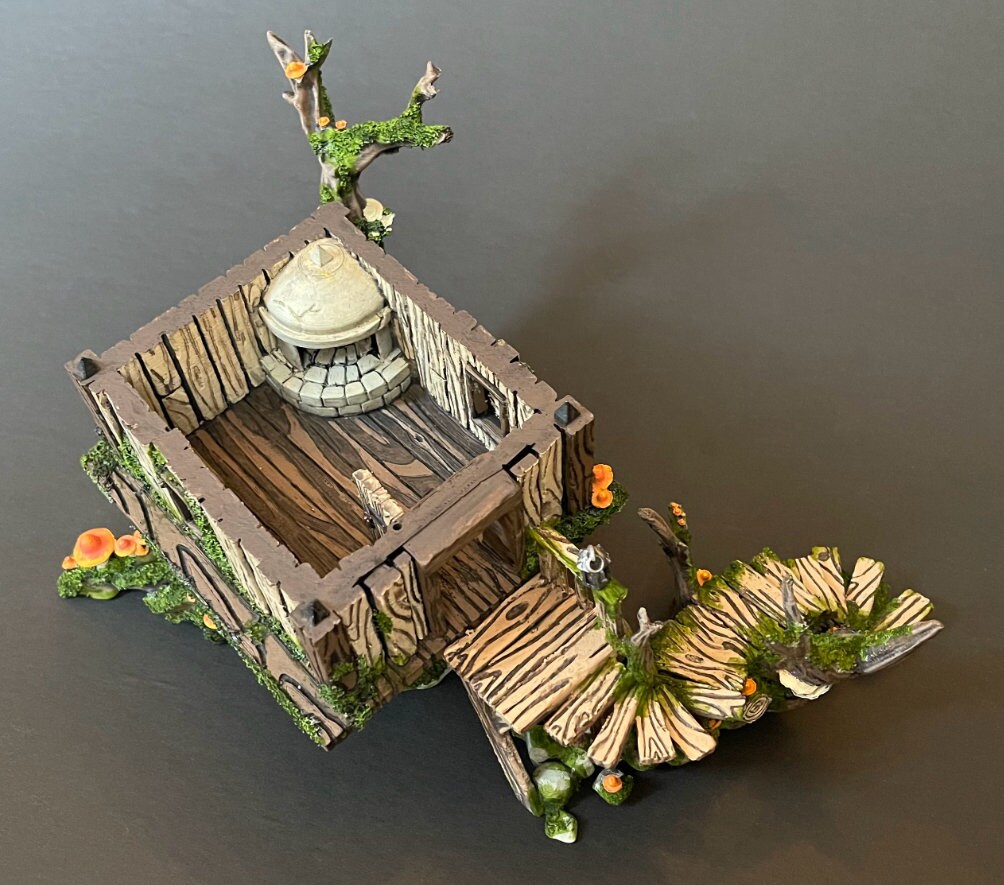 Witch in the Wood Alchemist Forest Lodge 3D Printing - Etsy