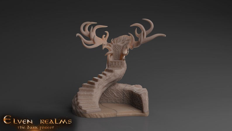 Throne - Shrine - Fountains | Elven Kingdom | 3D Printing | DND ...