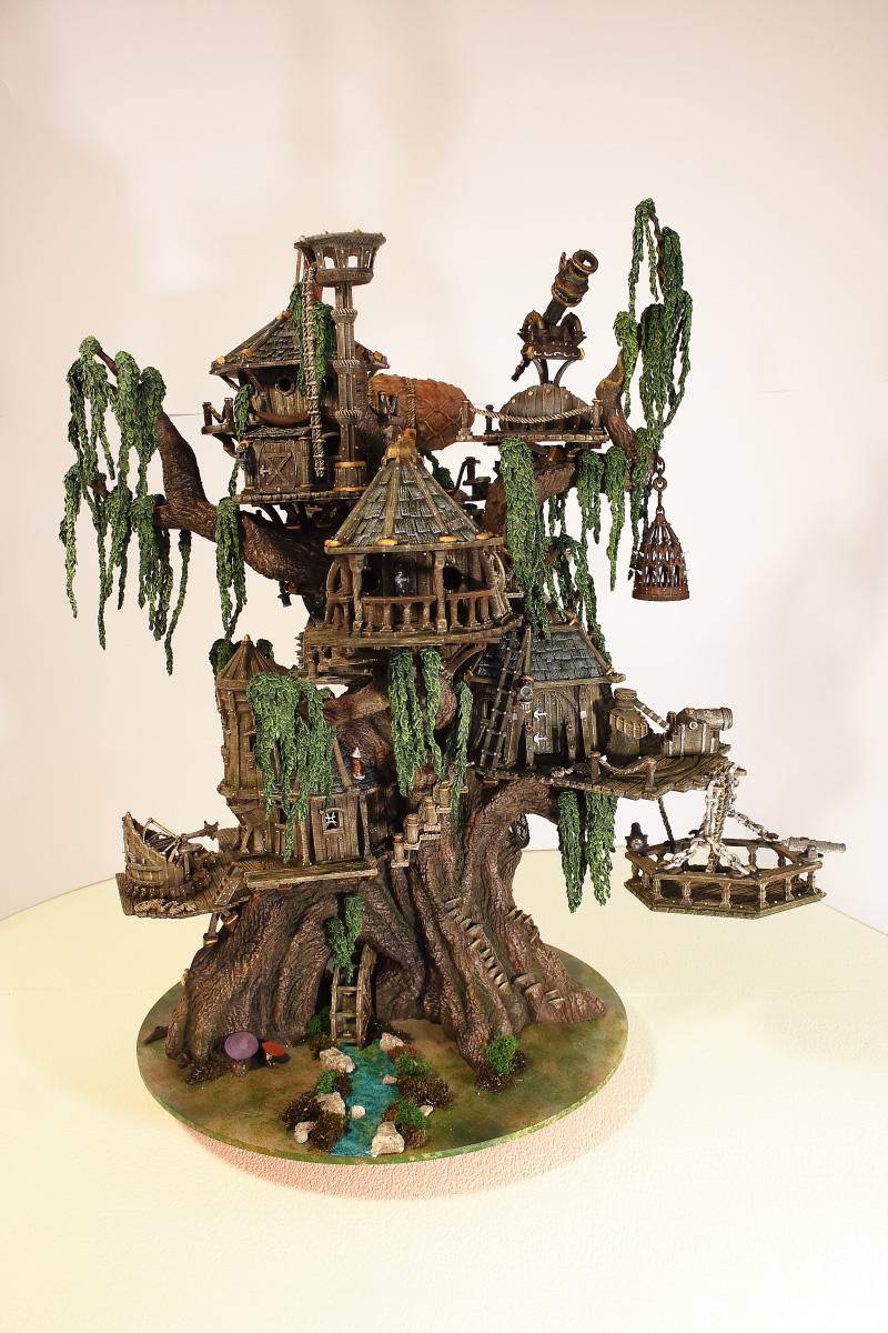 The Grand Tree | Tree Village | 3D Printing | Tabletop Terrain | D&D ...