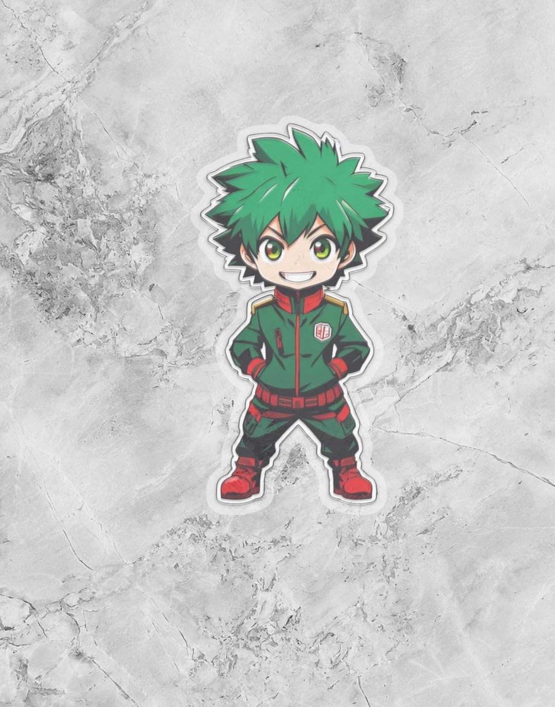 Deku Sticker My Hero Academia Sticker Anime Vinyl Decal - Etsy