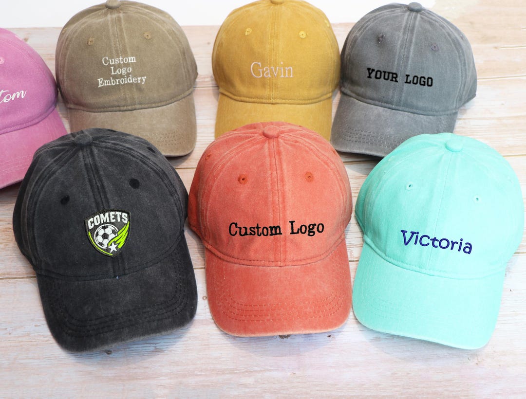 Personalized Kids Baseball Hat: Custom Embroidered Cotton Summer Gift ...
